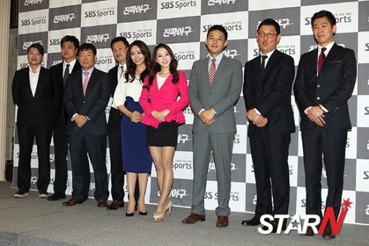 [포토] 2014 SBS 스포츠 프로야구 중계를 책임질 얼굴들 - 파이낸셜뉴스