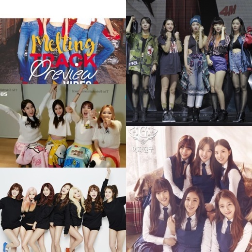 [fn★기획] 걸그룹 컴백으로 가요계 ‘후끈’..AOA 크림, 마마무, 레인보우 까지 - fn스타