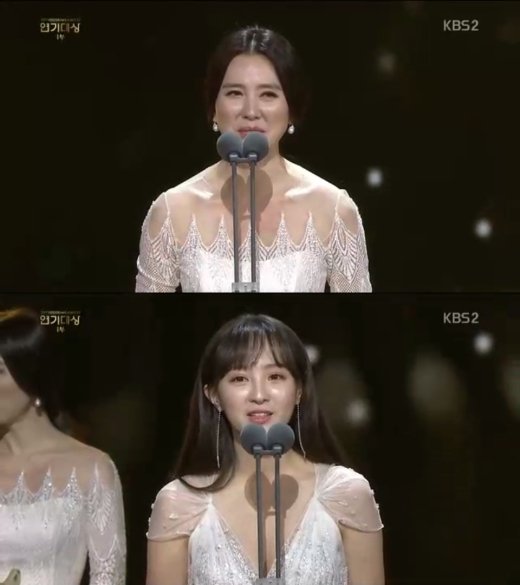 [2017 KBS 연기대상]이일화 “딸, 엄마의 연기 원천은 너란다” 감동소감 - 헉스