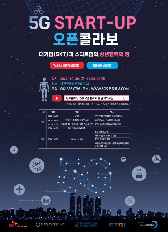 5G 스타트업-SKT 상생협업 모색 - 파이낸셜뉴스