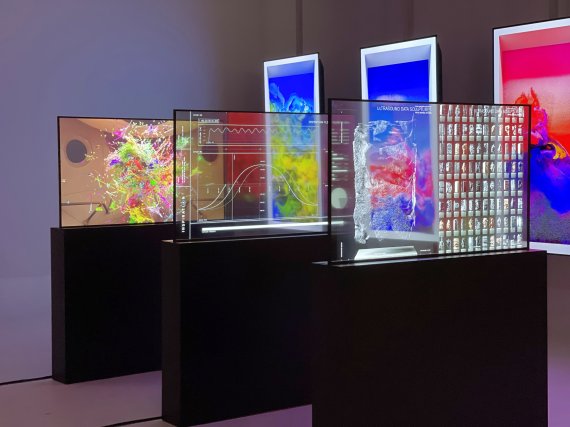 LG디플 투명OLED NFT 작품 80억에 낙찰…디지털아트계 주목 - 파이낸셜뉴스