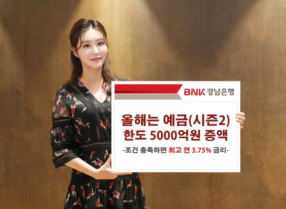 BNK경남은행 '올해는 예금' 판매한도 5000억원 증액 - 파이낸셜뉴스