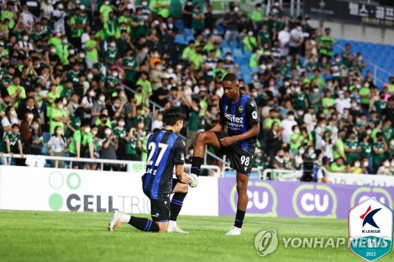 에르난데스 '시즌아웃' 가능성…K리그1 인천 ACL 도전 '빨간불' - 파이낸셜뉴스