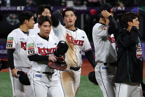 [WC1차전]준PO 확정한 배정대의 한방 "치는 순간 MVP 내 거"(종합) - 파이낸셜뉴스