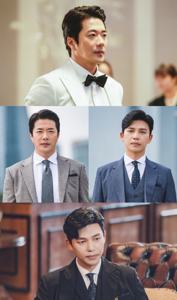 '커튼콜' 권상우vs지승현, 재벌가 남자들…완벽 슈트핏 매력 대결 [N컷] - 파이낸셜뉴스