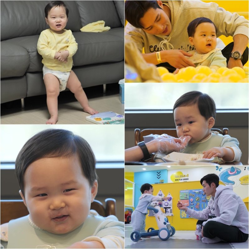 펜싱 국가대표 김준호 아들 걸음마 성공하자 2주 안에 헉스