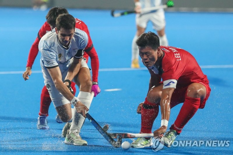 한국 남자하키, 아르헨티나에 대역전승…월드컵 8강 진출 - 파이낸셜뉴스