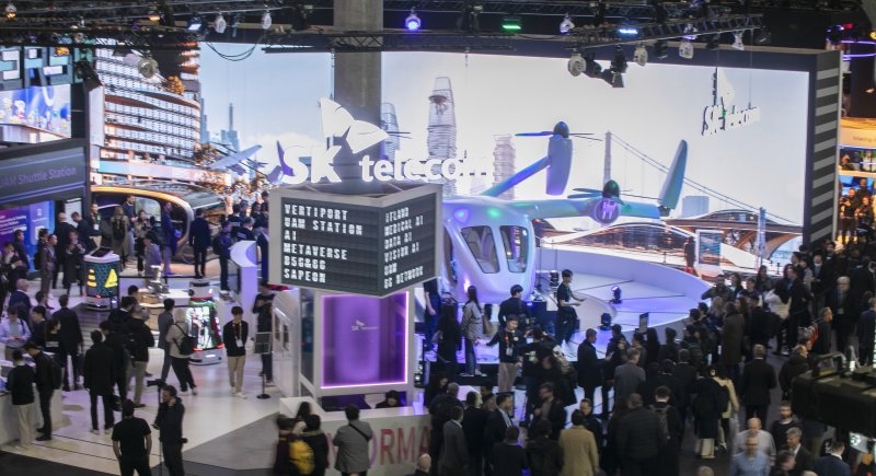 [MWC23] SKT "부스 누적 방문객 5만명 돌파…AI·UAM 인기 덕" - 파이낸셜뉴스