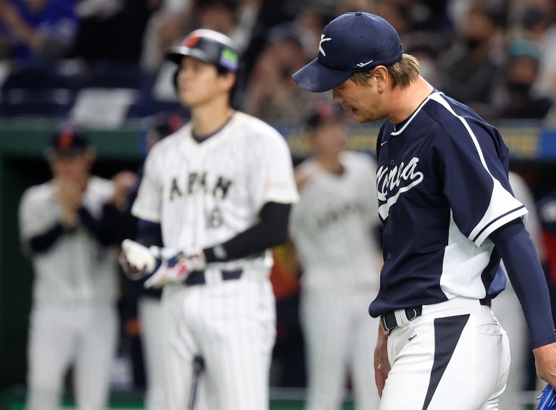 [WBC] 마운드 무너진 한국, 일본에 4-13, 9점차 참패…1R 탈락 유력 - 파이낸셜뉴스