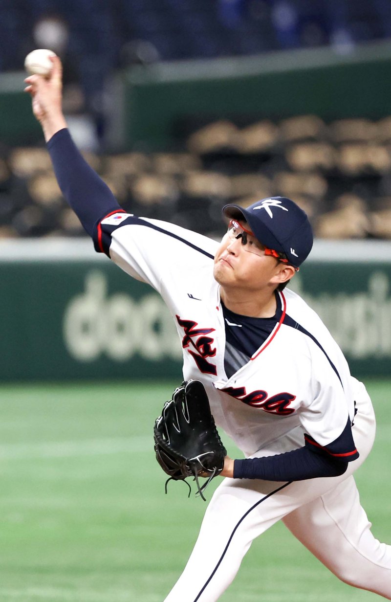 박세웅, 제 몫 다했다…4⅔이닝 8K 무실점 완벽투[2023 WBC] - 파이낸셜뉴스