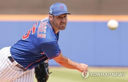 MLB 메츠 벌랜더, 5이닝 1안타 8K 무실점에도 "뭔가 부족했다" - 파이낸셜뉴스