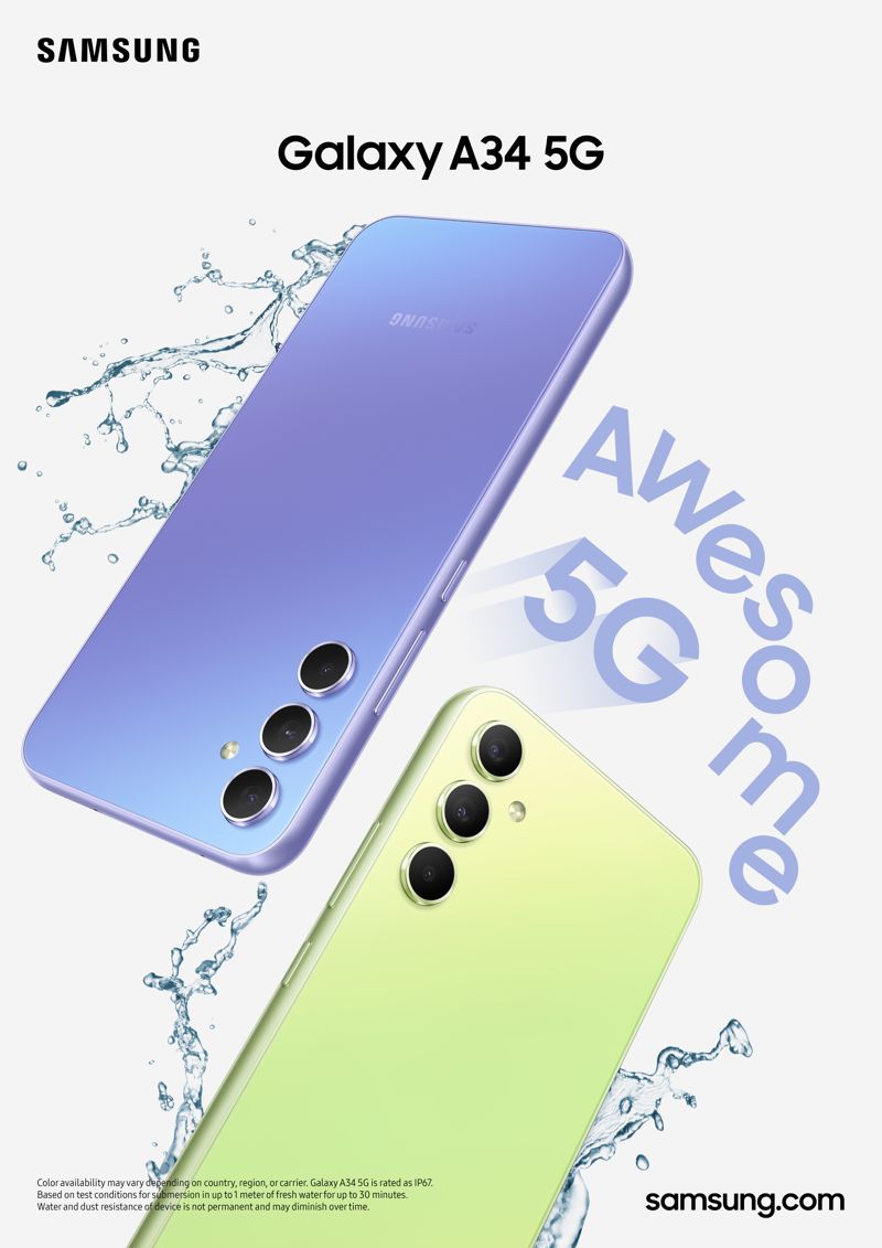KT, 삼성전자 '갤럭시A34 5G' 출시 - 파이낸셜뉴스