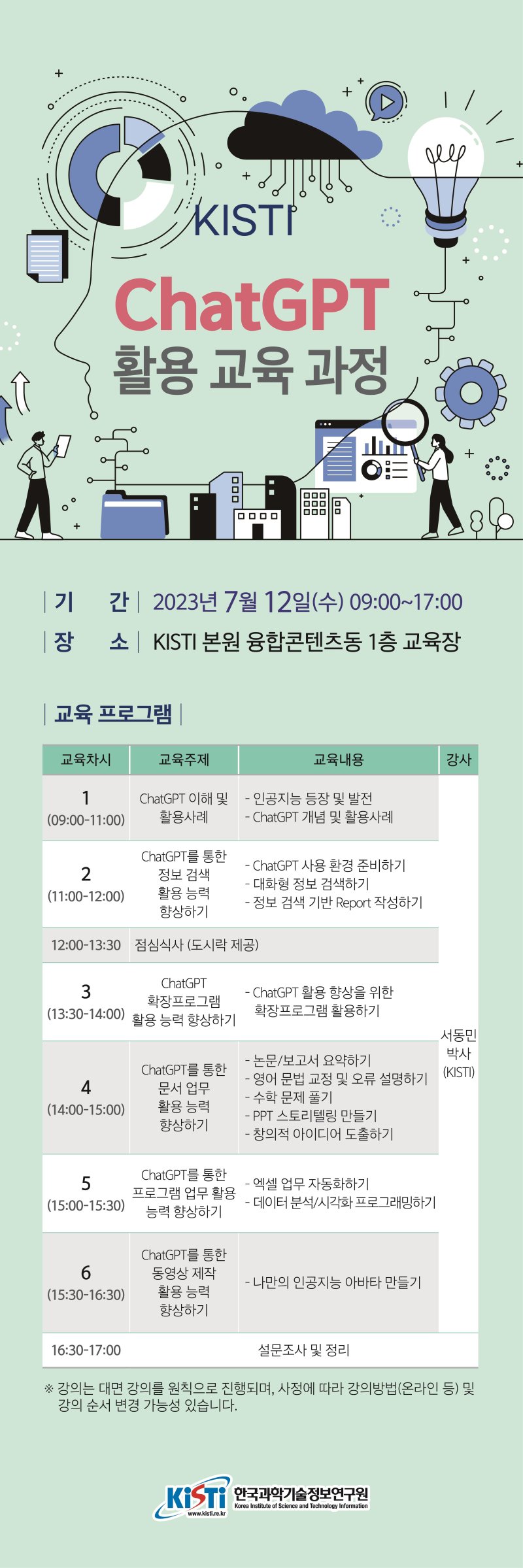 KISTI, 챗GPT 활용 역량 강화 나선다 - 파이낸셜뉴스