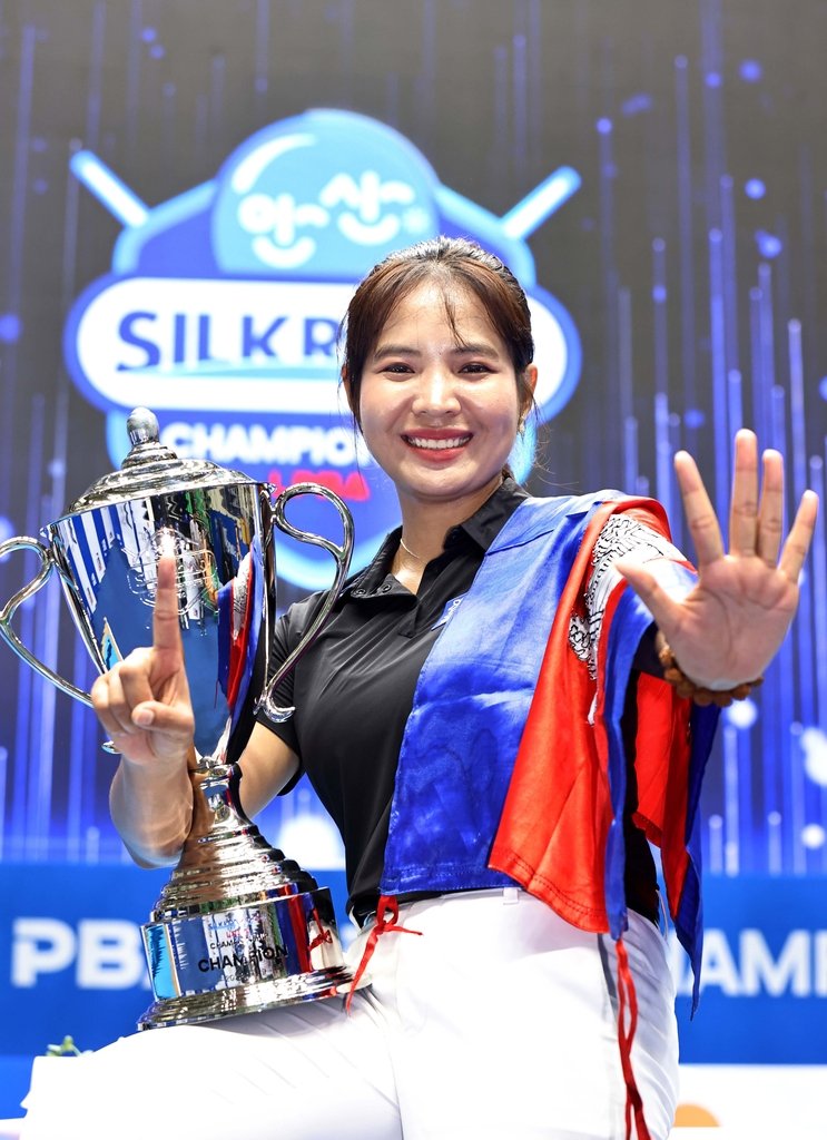 스롱 피아비, 통산 6승째로 여자당구 LPBA 최다승 '새 역사' - 파이낸셜뉴스