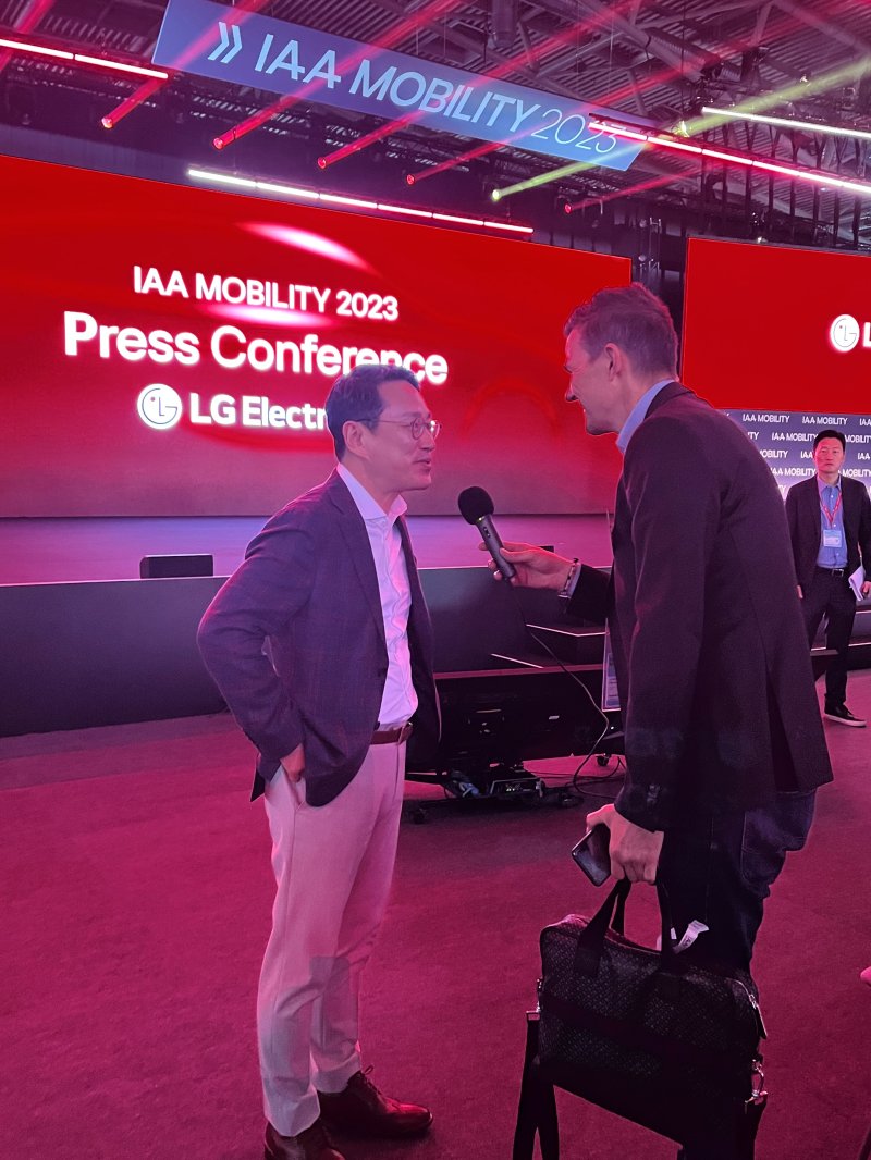 "LG전자에 있어야 한다"…조주완, 전장사업 분리설 일축 - 파이낸셜뉴스