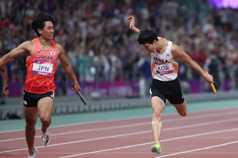 37년 만에 쾌거…육상대표팀, 400m 男 계주서 값진 동메달(종합)[항저우AG] - 파이낸셜뉴스