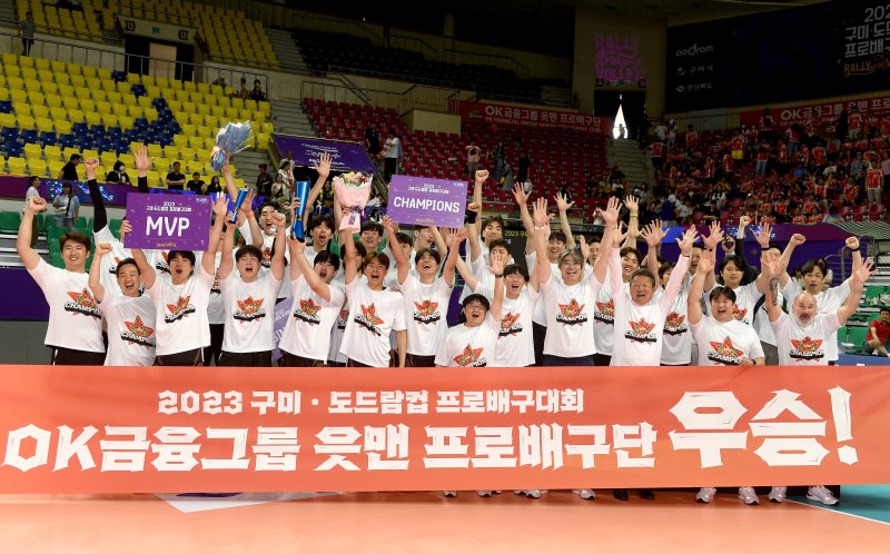 '창단 10주년' OK금융, 한전 상대로 홈 개막전…레오·바야르 시너지 기대 - 파이낸셜뉴스