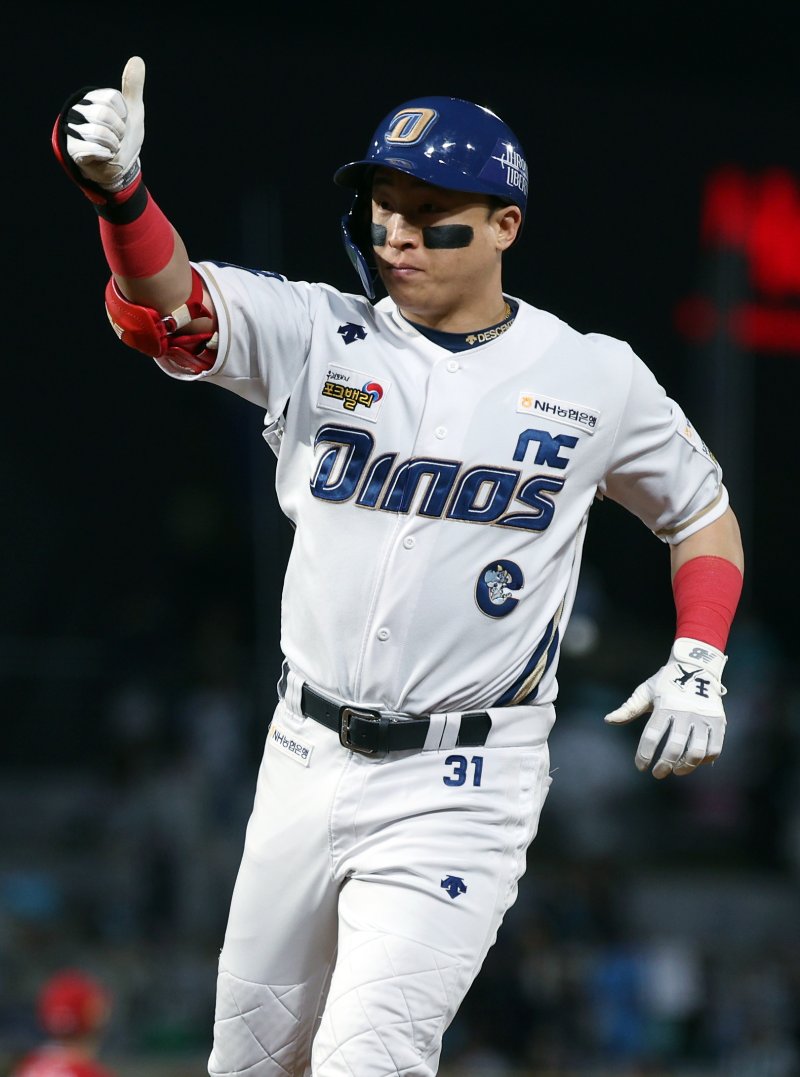 NC 손아섭의 유쾌한 각오…"KT 포수 장성우에게 스트레스 줘야"[PO1] - 파이낸셜뉴스