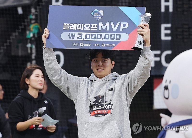 'PO MVP' kt 손동현 "전 경기 등판에도 이겨서 힘들지 않아"(종합) - 파이낸셜뉴스