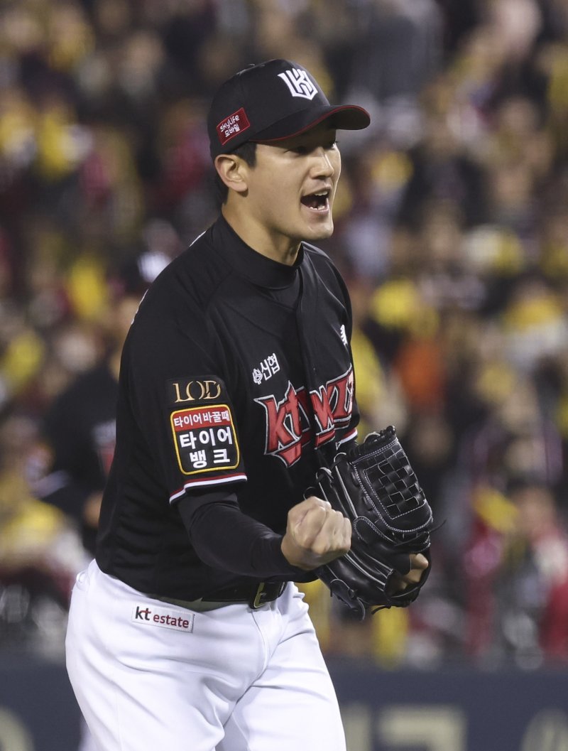 KT 고영표, 'LG 공포증' 탈출…6이닝 1자책 호투[KS] - 파이낸셜뉴스