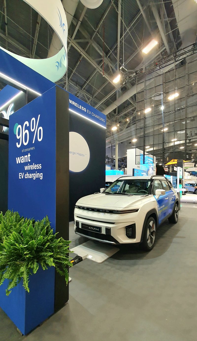 KG모빌리티, CES 2024에서 '무선충전' 토레스EVX 공개 - 파이낸셜뉴스