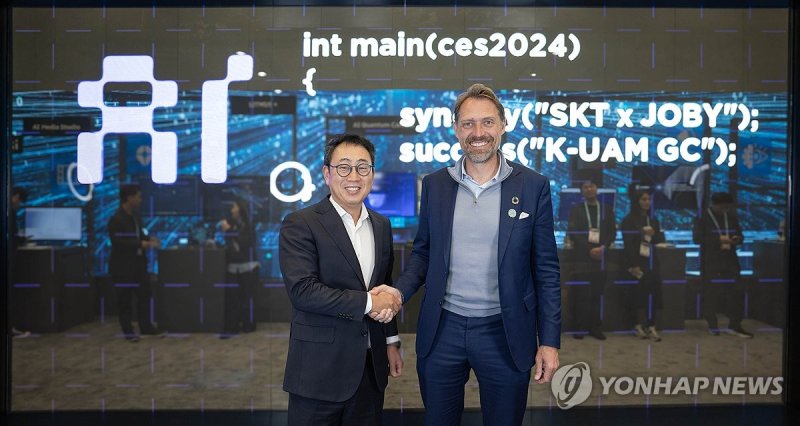 [CES 2024] SKT 유영상, UAM 파트너 조비 CEO와 협력 논의 - 파이낸셜뉴스