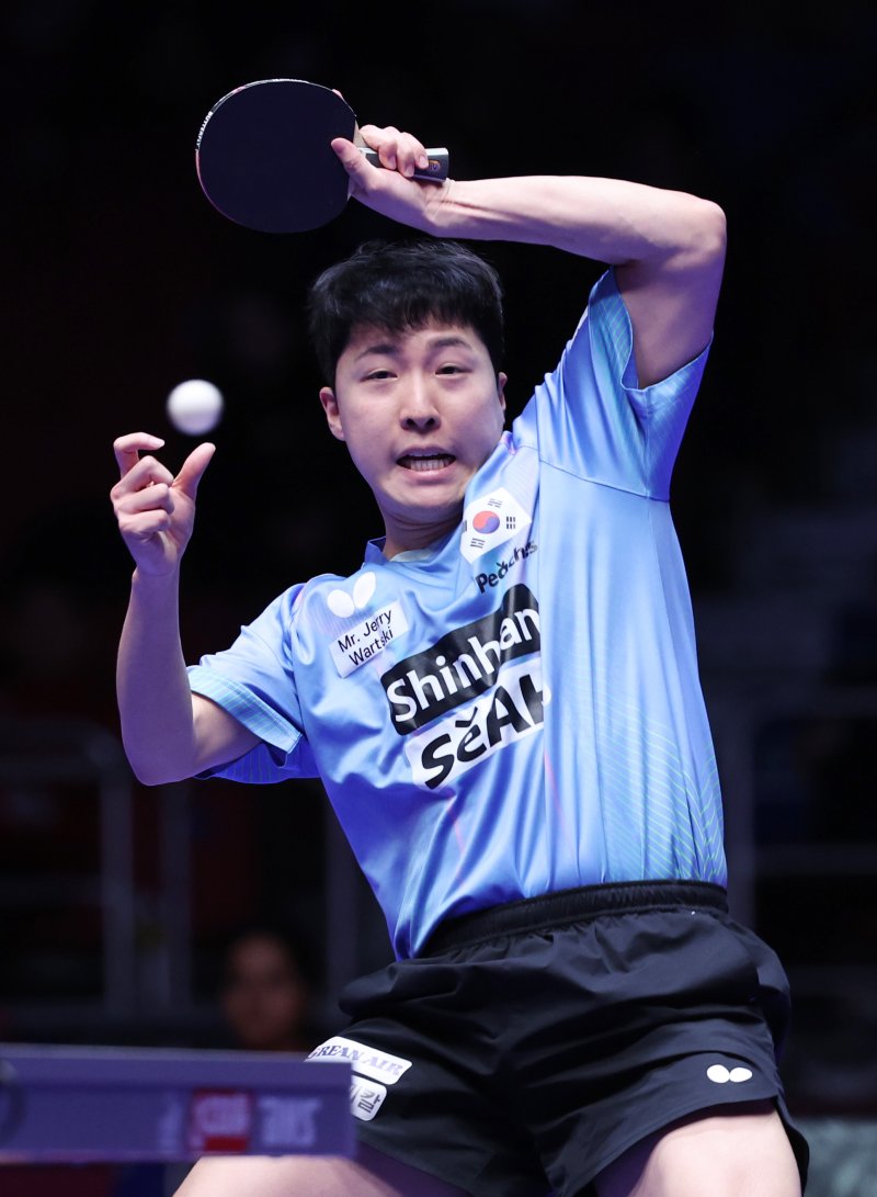 한국 남여 탁구 세계선수권 8강 진출…올림픽 출전권 획득 [뉴시스 Pic] - 파이낸셜뉴스