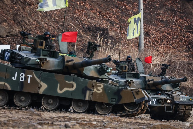육군 17사단, '적이 가장 두려워하는 부대' 육성 위한 전차포 사격훈련 [뉴시스Pic] - 파이낸셜뉴스