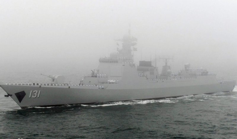 "중국, 주력 구축함 052D형 기반 신형 해경선 건조 중" - 파이낸셜뉴스