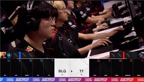 T1, e스포츠 월드컵 첫 경기서 BLG 2:1 격파…4강 진출 - 파이낸셜뉴스