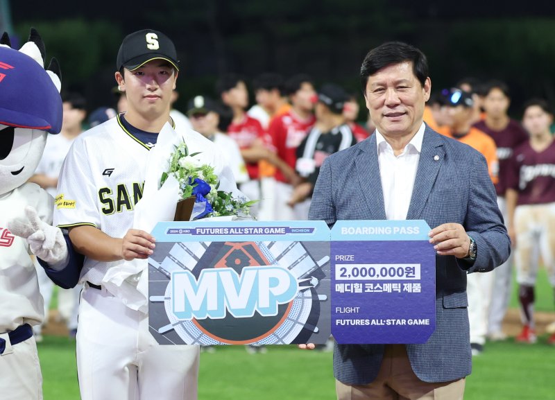 퓨처스 올스타 MVP 조세진 "롤모델 전준우 선배처럼 좋은 선수될 것" - 파이낸셜뉴스