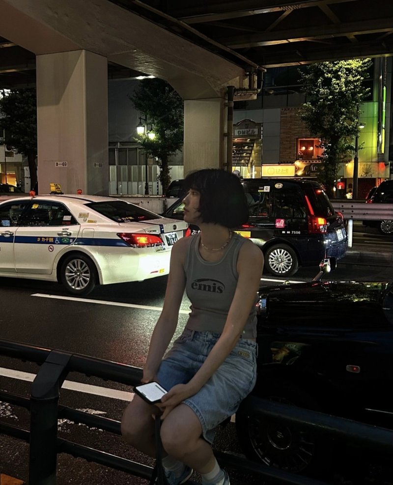 나나 전신 타투 다 지웠다…단발로 파격 변신 헉스
