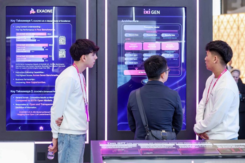 [MWC25] LG U+ "연내 사우디에 AI 익시오 수출한다" - 파이낸셜뉴스